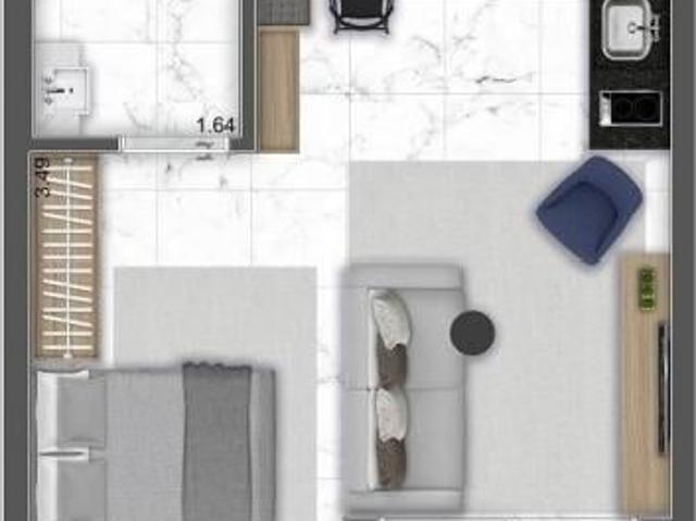 Apartamento 1 Dormitório Pinheiros