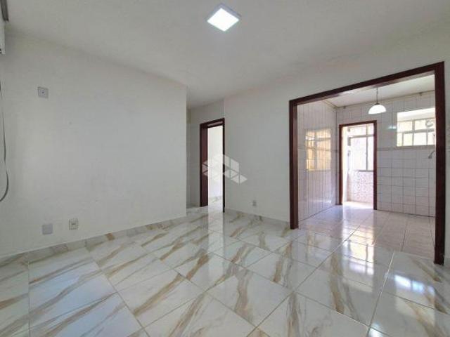 Apartamento 1 dormitório, térreo no Bairro Humaitá, Aceita Financiamento e FGTS!