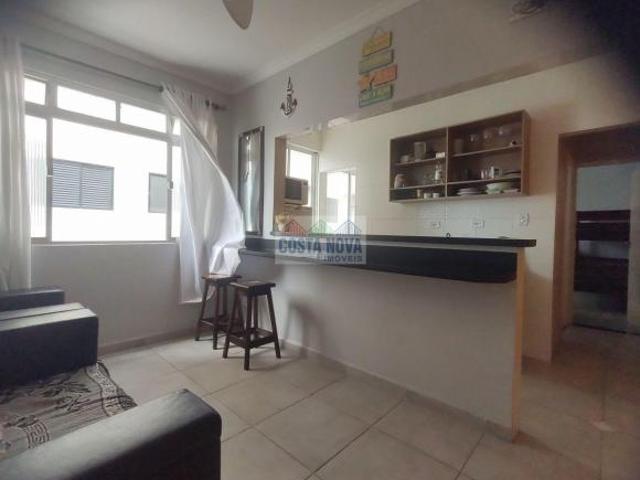 Apartamento 1 dormitório, vista mar no bairro Tupi em Praia Grande