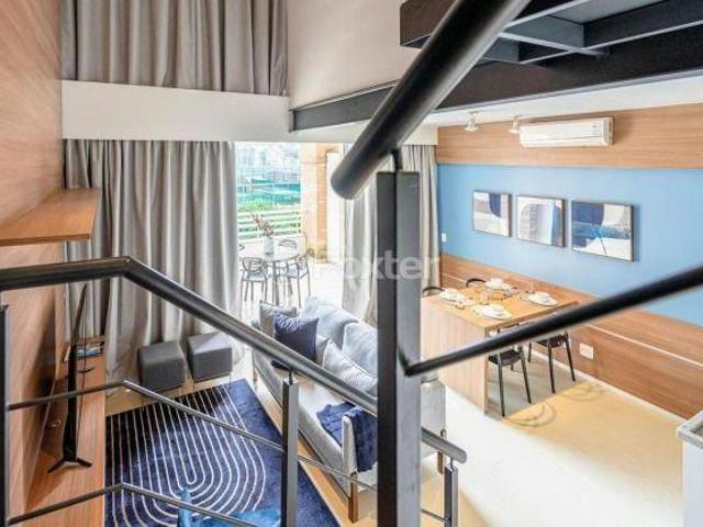 Apartamento, 1 dormitórios, 60 m², em Cidade Monções