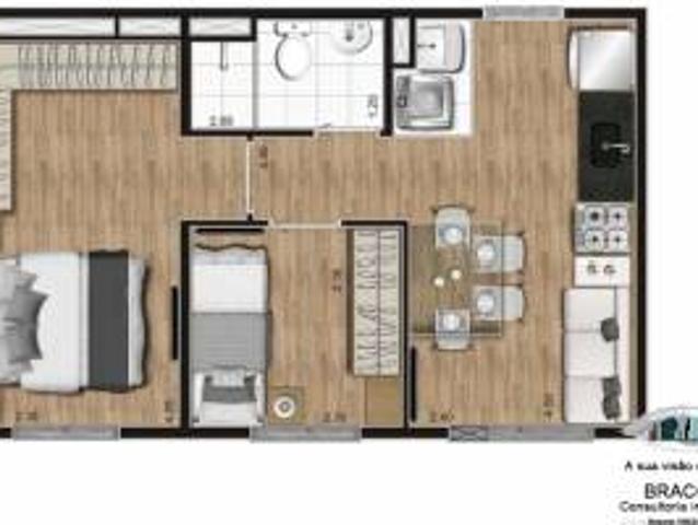 APARTAMENTO 1 E 2 DORMITORIOS EM SÃO MATEUS A PARTIR DE r$ 122.750 MIL