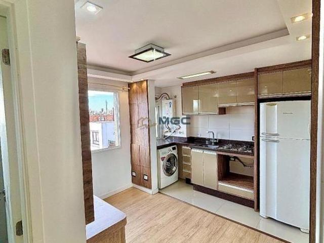 Apartamento 1 quarto, 100% mobiliado