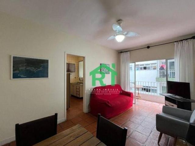 Apartamento 1 quarto e 1 vaga à venda em Enseada, Guarujá