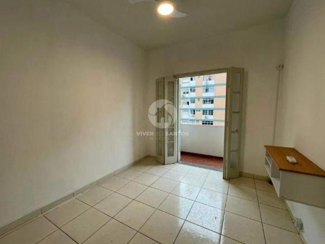 Apartamento 1 quarto, Vista para o Mar no Embaré Santos SP