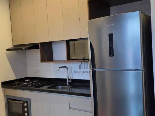 Apartamento mobiliado, 1 quarto à venda, 31 m² Santa Quitéria Curitiba/PR