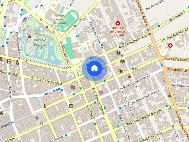 Apartamento 1 Quarto Centro 33m²