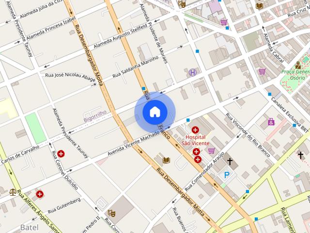 Apartamento 1 Quarto Centro 38m²