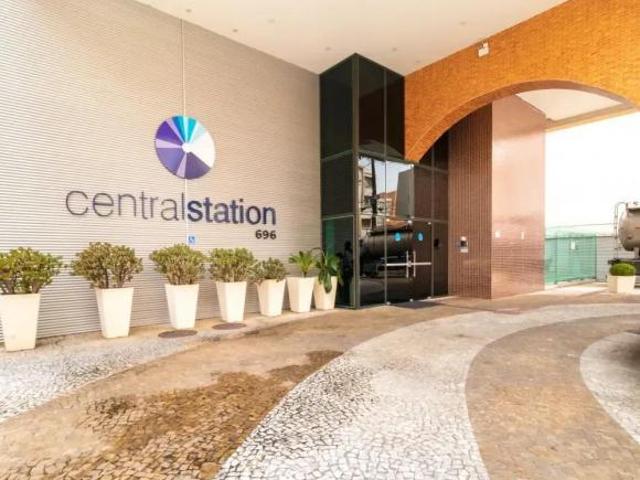 Apartamento 1 quarto centro Edificio Central Station. com Garagem