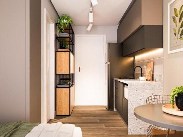 Apartamento 1 quarto com sacada no Centro – Ao lado do Teatro Guaíra
