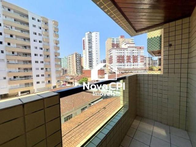 Apartamento 1 Quarto com Sacada à Venda na Guilhermina Praia Grande – 47m², 400m da Praia