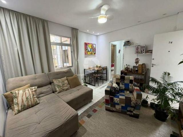 Apartamento 1 quarto com vista mar José Menino Oportunidade