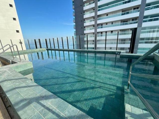 Apartamento 1 Quarto com Vista Mar Sacada Gourmet Novo