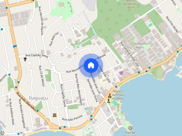 Apartamento 1 Quarto Coqueiros 31m²