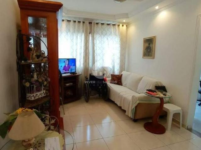 Apartamento 1 quarto e 1 vaga de garagem Embaré Santos