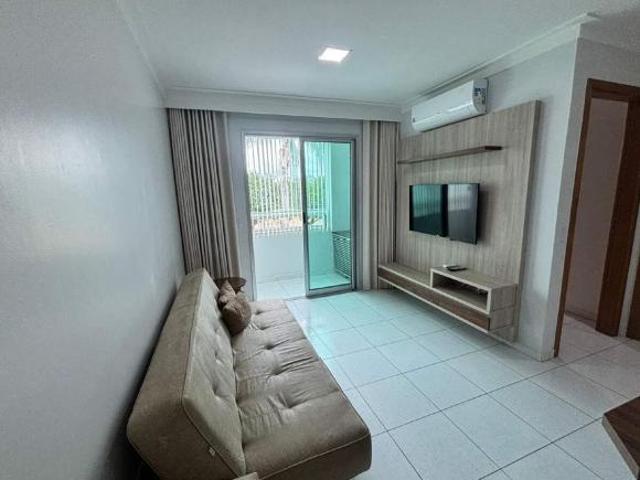 Apartamento 1 Quarto Mobiliado com Varanda Vista para o Lago!