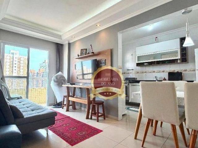 Apartamento 1 Quarto Mobiliado com Vista Mar à Venda – Aviação, Praia Grande