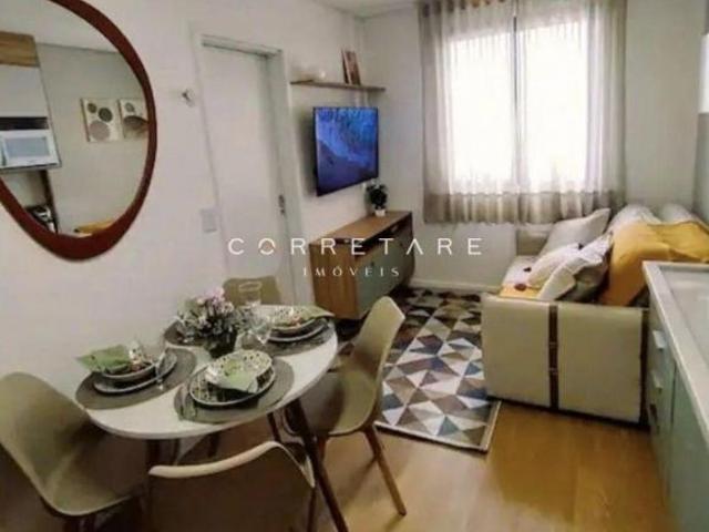 Apartamento 1 Quarto mobiliado completo no Centro de Curitiba Aceita pet Estrutura completa