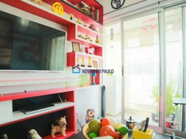Apartamento 1 quarto mobiliado à venda Chácara Santo Antônio