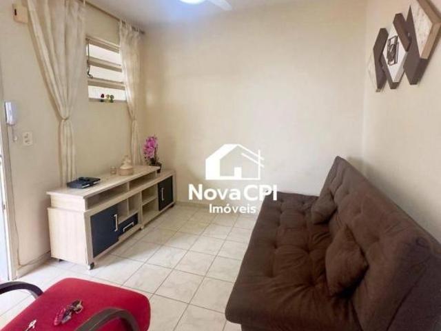 Apartamento 1 Quarto Mobiliado à Venda no Caiçara – 500m da Praia – 36m² – Praia Grande