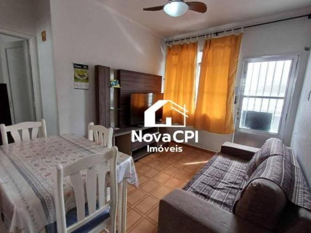 Apartamento 1 Quarto Mobiliado de Frente para a Praia na Guilhermina Praia Grande – Aceita Financiam