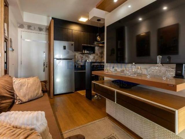 Apartamento 1 Quarto, Nascente, Mobiliado e Vaga de Garagem à Venda no Smart Residence Águas Clara