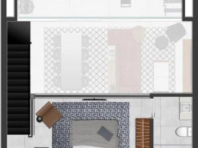 Apartamento 1 Quarto no Edificio Spot Parque das Indústrias