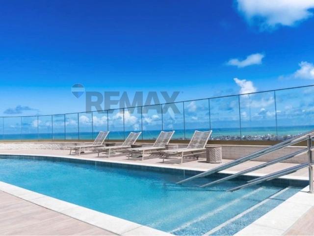 Apartamento 1 quarto para Locação no Parque do Cais em Recife, sofisticação com vista para o mar