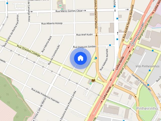 Apartamento 1 Quarto Pinheirinho 43m²