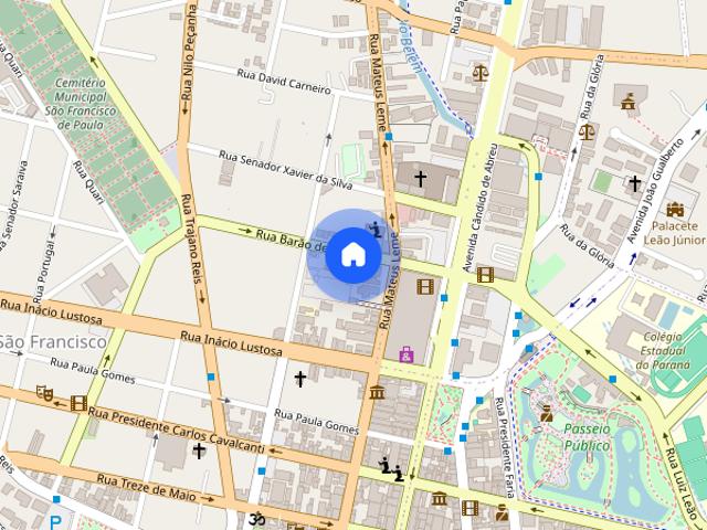 Apartamento 1 Quarto Sao Francisco 43m²