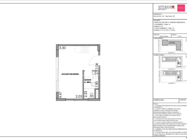 Apartamento 1 quartos à venda no a Jardim Paulista