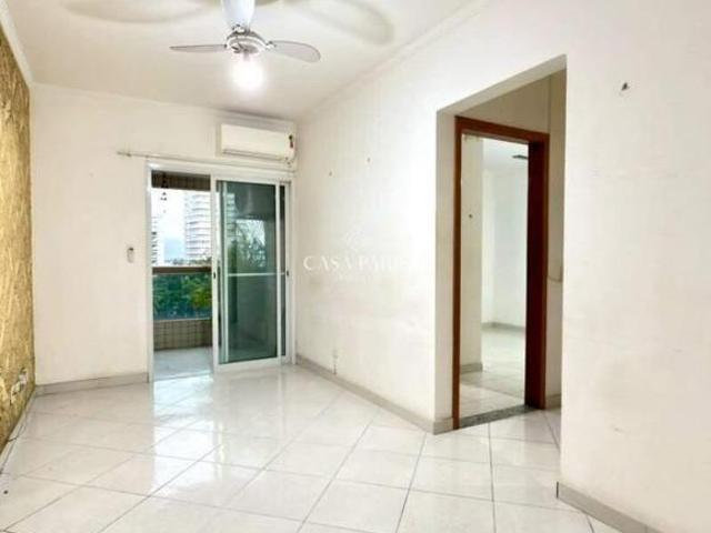 Apartamento 1 suíte no Aviação em Praia Grande 49 m² — lazer completo e vaga