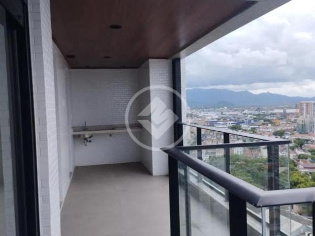 Apartamento 1 Suíte com Varanda Gourmet no Boqueirão Santos