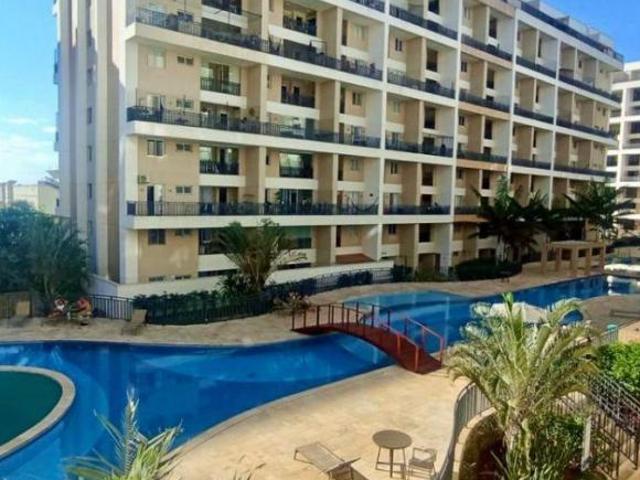 Apartamento 1 suite 46,76m², mobiliado, ac. financiamento, Res. Tagua Life, CSG 3, Taguatinga