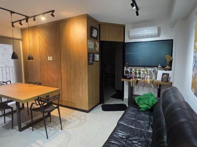 Apartamento 1Q 46m² no Citizen Home Bueno — Setor Bueno | 1 Suíte, Mobiliado