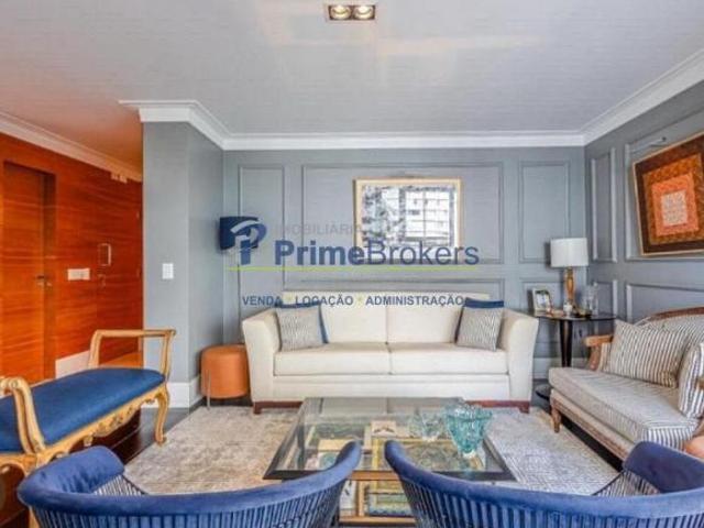 Apartamento, 200m² 4 Dormitórios, 2 Suítes, 3 Vagas, Mobiliado Moema
