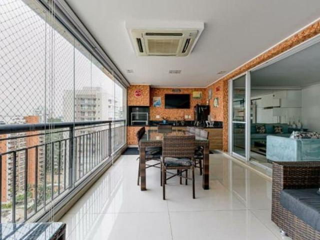 Apartamento 202m² 3 suítes Varanda Gourmet Splendor Vila Mascote
