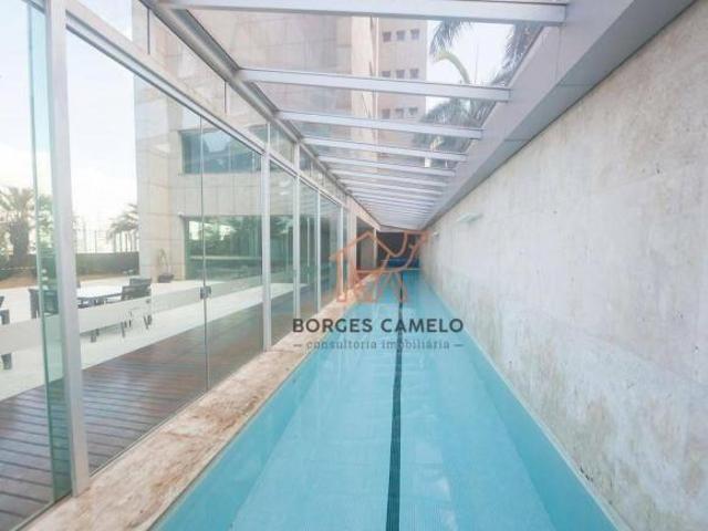 Apartamento 210m² no Villa Reale, Vila da Serra. 3 suítes, pé direito duplo, varanda gourmet, vista