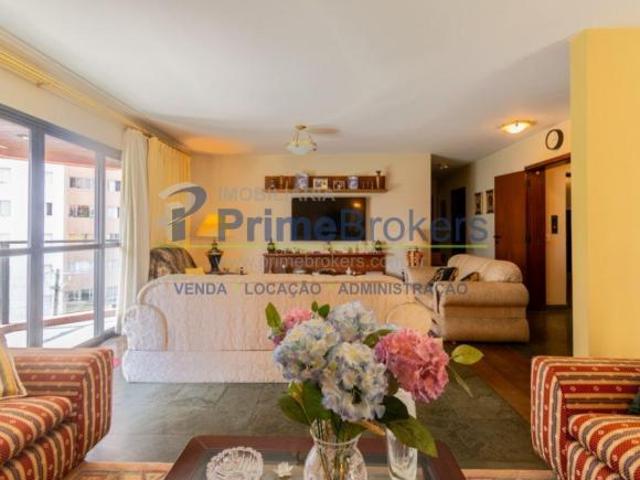 Apartamento, 216m² 4 Dormitórios, 2 Suítes, 3 Vagas, Mobiliado com Lareira Vila Mascote