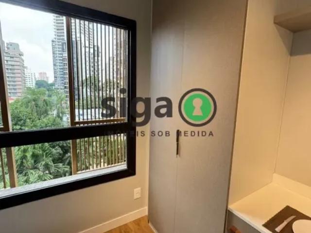 Apartamento 21m² para locação localizado em Moema/SP