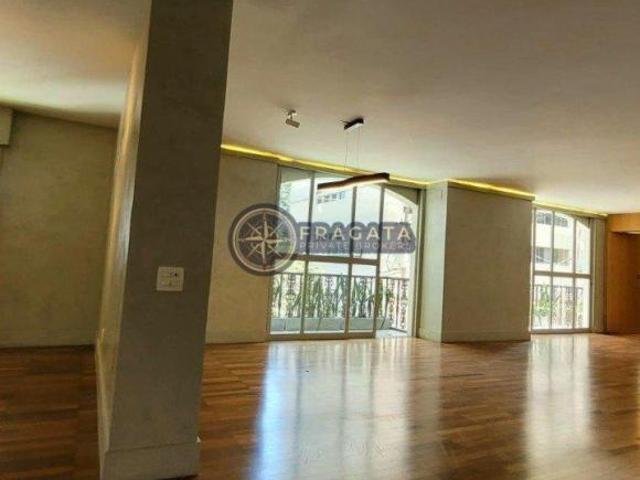 Apartamento 225m² à venda no Jardim América, São Paulo 2 suítes, próximo ao Clube Paulistano