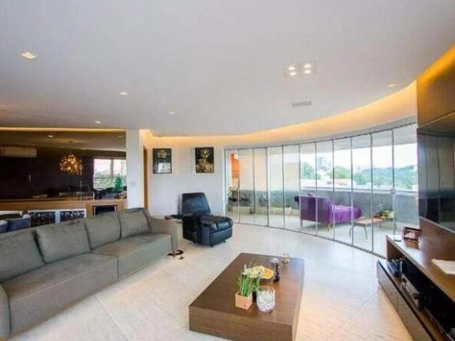 Apartamento 232m² com 4 suítes, 4 vagas e varanda gourmet na Vila Assunção, Santo André – Financia e