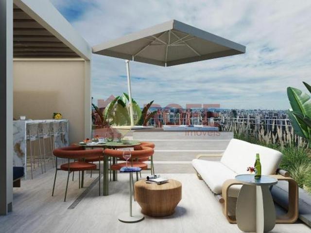 Apartamento 237 m² Garden suspenso em Andar Super Alto no Condomínio O Parque. Planta exclusiva, com