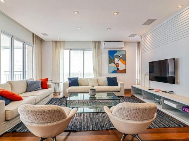 APARTAMENTO 260M² MOBILIADO PARA LOCAÇÃO E VENDA NO JARDIM PAULISTA