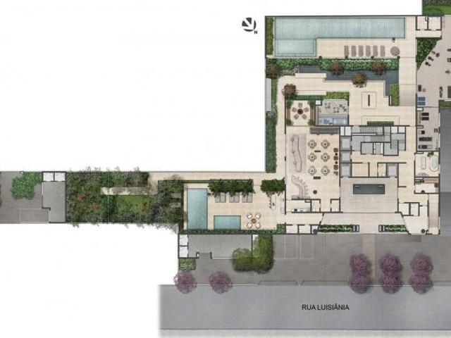 Apartamento 261,02 m²,4 suítes, 4 vagas à venda em São Paulo, Brooklin Novo