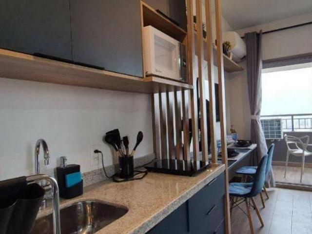 Apartamento com 1 dormitório, 28 m² venda por R$ 500.000,00 ou aluguel por R$ 3.685,00/mês Vila