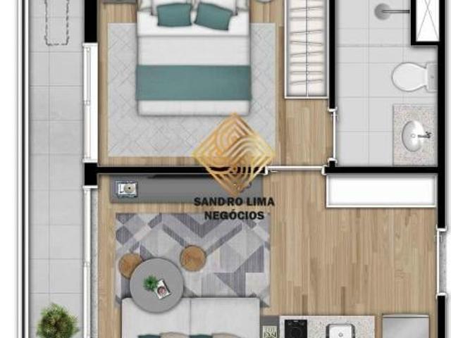 APARTAMENTO 29,36M² NR, 1 SUÍTE, VARANDA SEM VAGA A VENDA SUMARÉ ZONA OESTE SÃO PAULO/SP