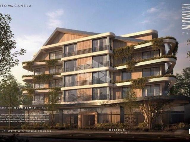 Apartamento 2 dormitório, 74,11m², no Centro de Canela a 5 minutos da Catedral