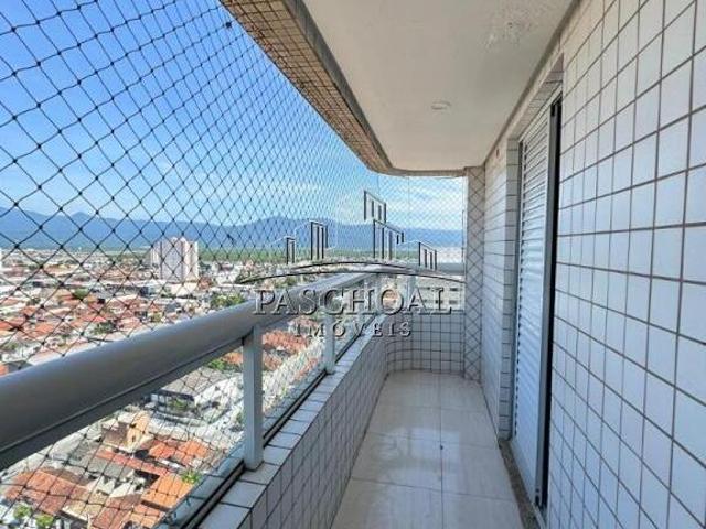 Apartamento 2 dormitório s 1 suíte à venda, 84m² por R$ 577 Mil Aviação Praia Grande/SP