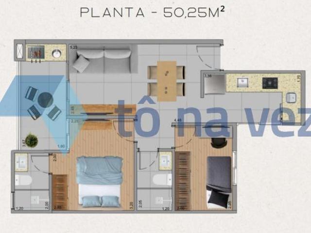 Apartamento 2 dormitório s em Centro