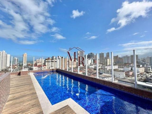 Apartamento 2 Dormitórios mobiliado no Boqueirão Praia Grande SP